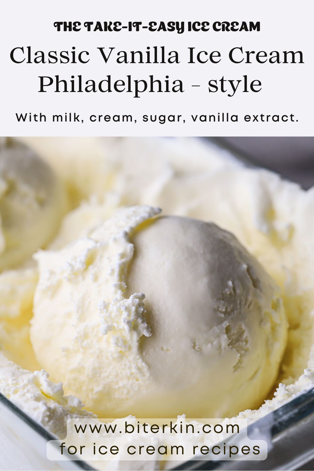 Classic Vanilla Ice Cream | Philadelphia – style – Ask the Ice Cream Queen