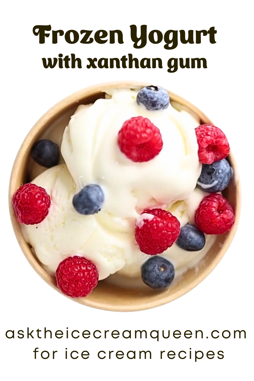 Frozen Yogurt | with xanthan gum and perfect mouthfeel